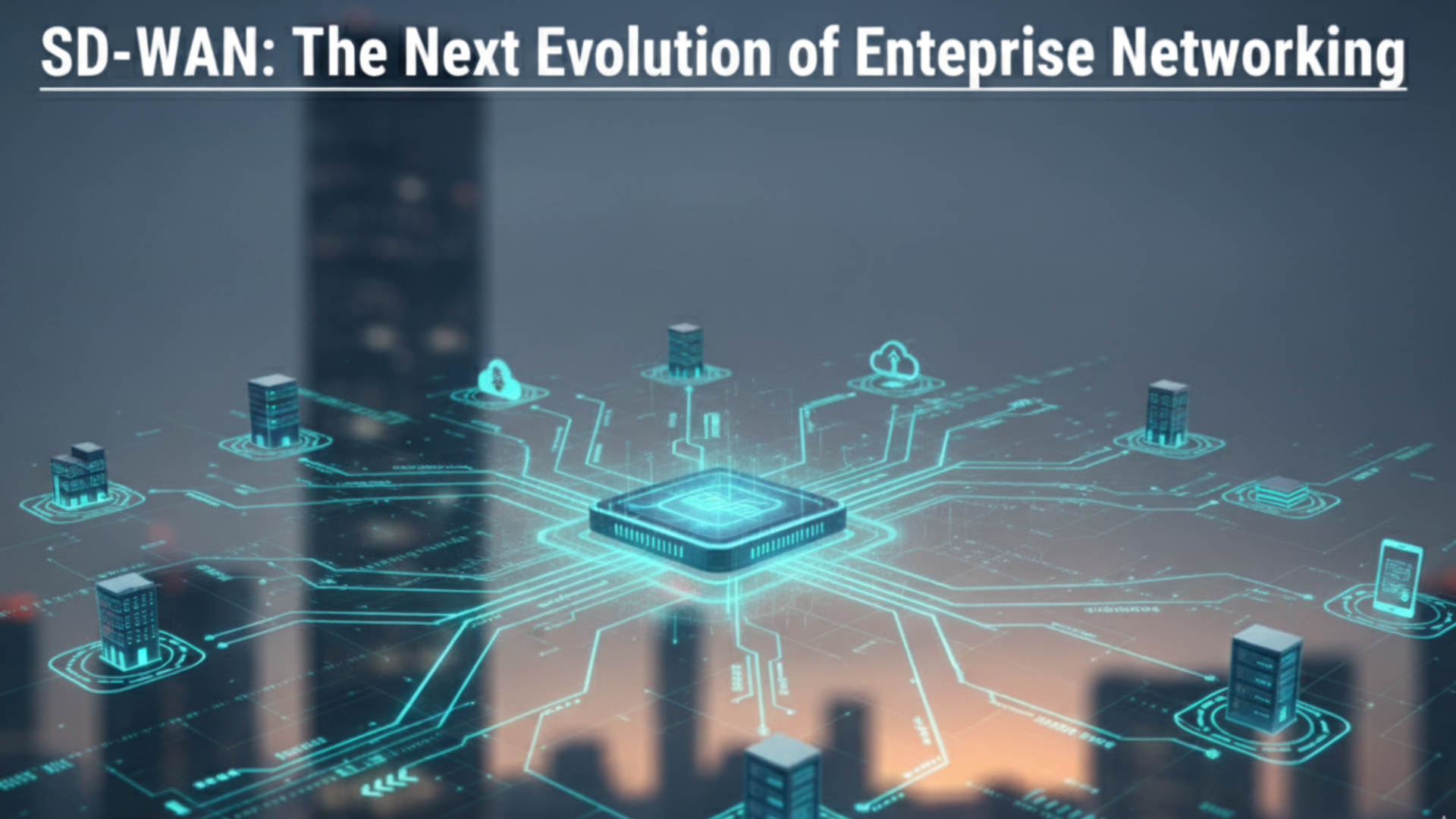 SD-WAN: The Next Evolution of Enterprise Networking - Techmonarch